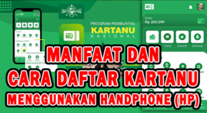 Manfaat dan Cara Daftar Kartanu menggunakan Handphone - PCNU MUBA