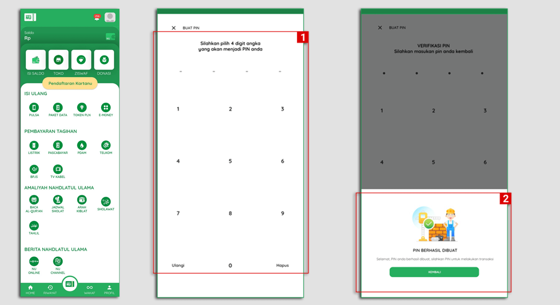 Manfaat dan Cara Daftar Kartanu menggunakan Handphone - PCNU MUBA